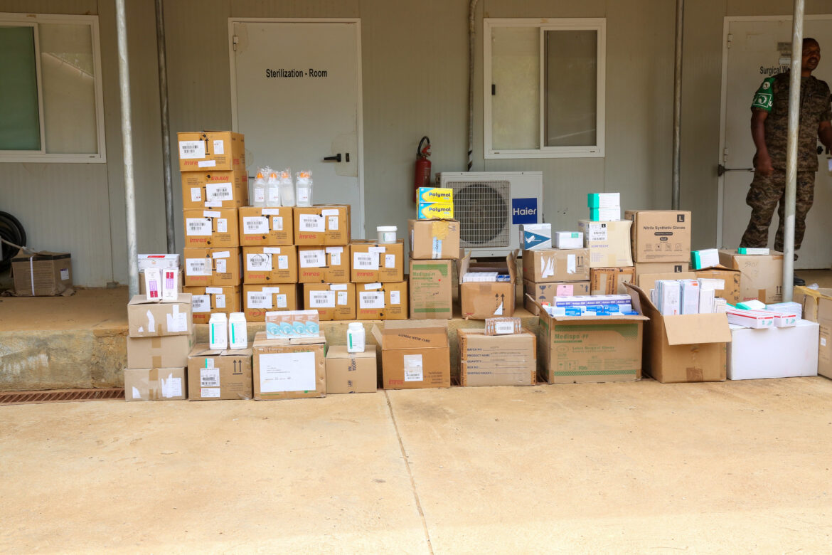 በአትሚስ የኢትዮጵያ መከላከያ ሰራዊት በሶማሊያ ለቤይ ሆስፒታል የህክምና ቁሳቁሶችን ድጋፍ አደረገ - ኢዜአ ...