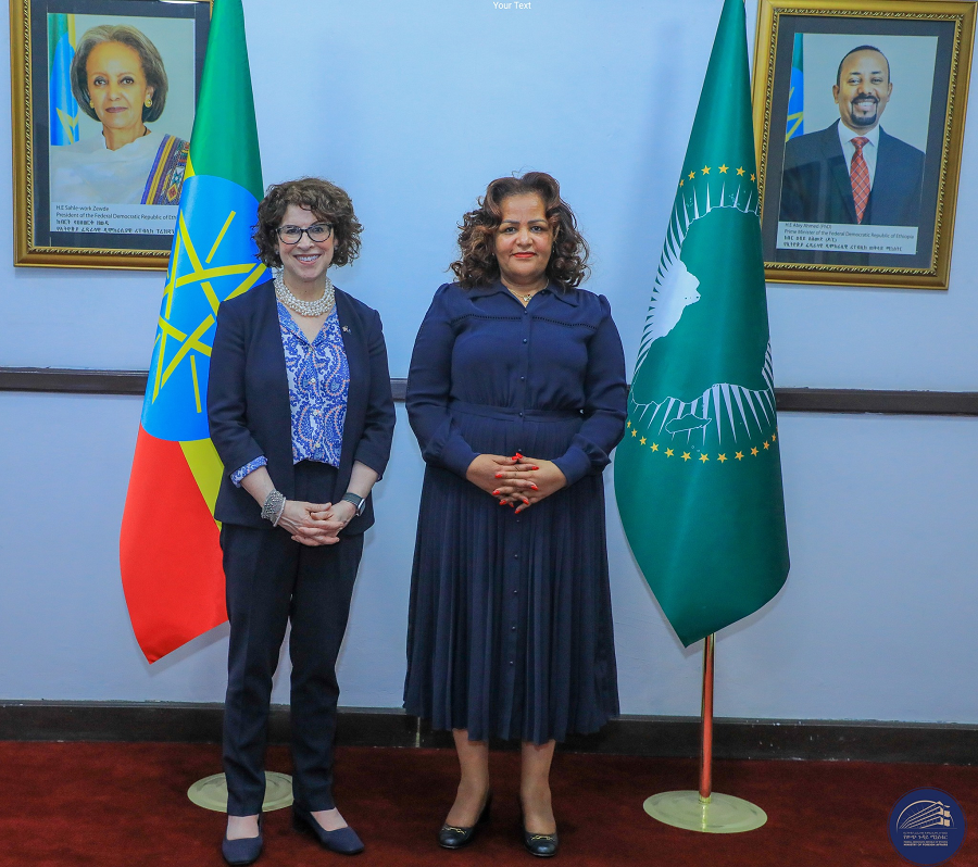 State Minister Birtukan Confers with US Assistant Secretary for ...