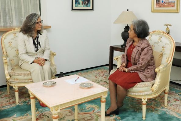 President Sahle-Work Zewde Meets with New Executive Director of UN ...