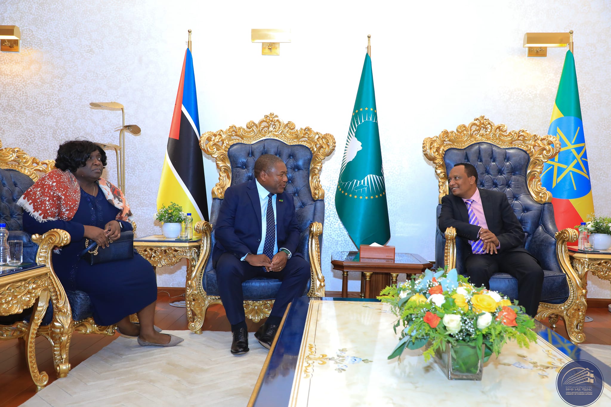 Mozambique, Madagascar Presidents and Vice President of Seychelles in ...