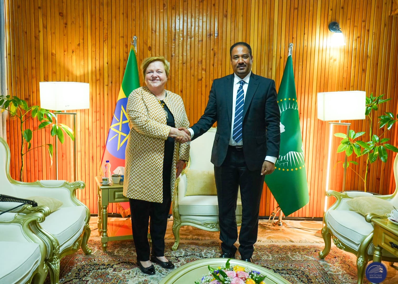Foreign Affairs State Minister Mesganu Bids Farewell to Outgoing ...