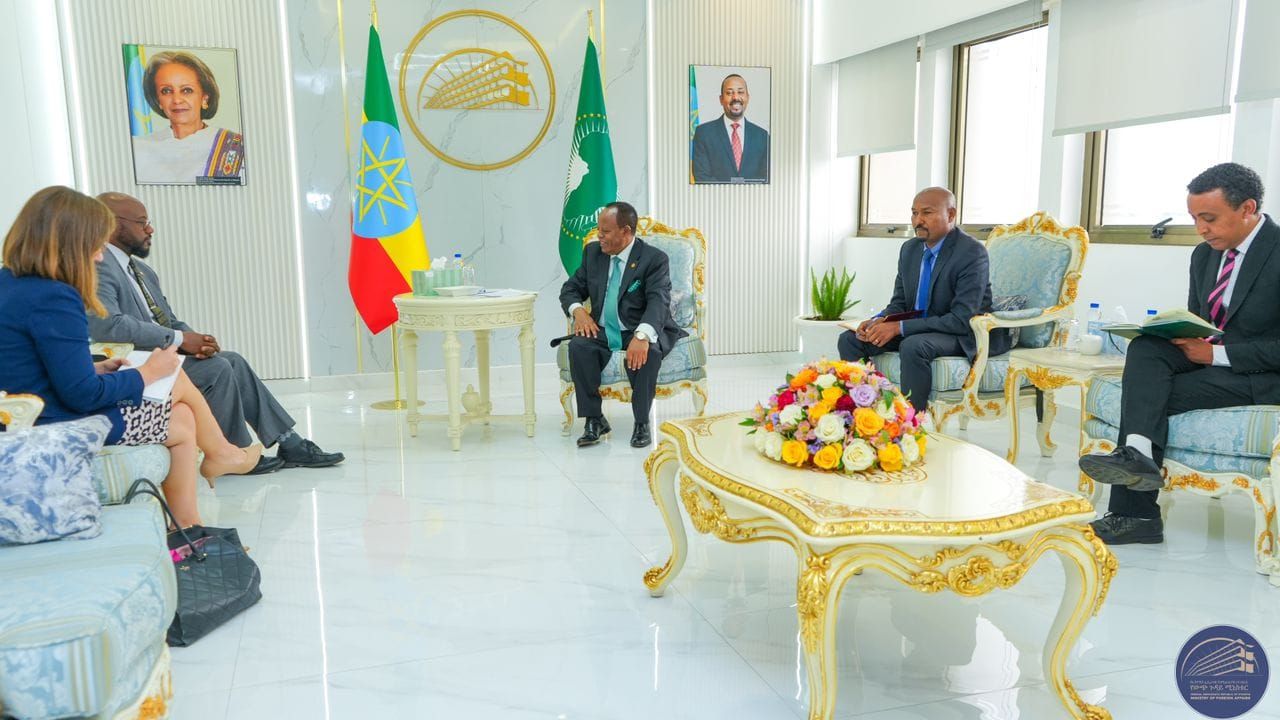 FM Taye Confers with Ambassador Ervin Massinga - ENA English - ENA