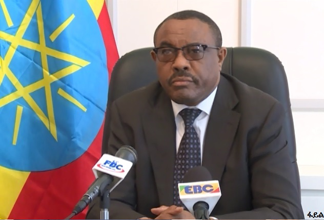 Former PM Hailemariam on Election Observation Mission in Zimbabwe - ENA ...