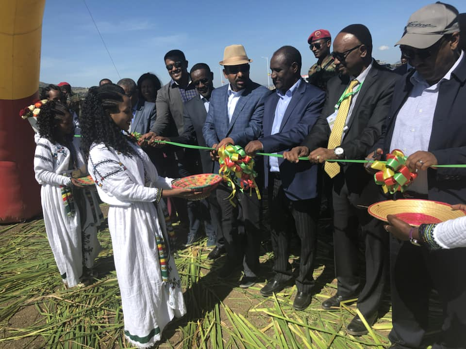 Premier Abiy Inaugurates Rib Irrigation Dam Project - ENA English - ENA