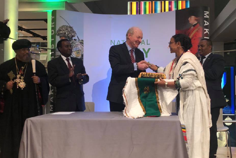 UK Hands over Emperor Tewodros’ Hair Locks - ENA English - ENA