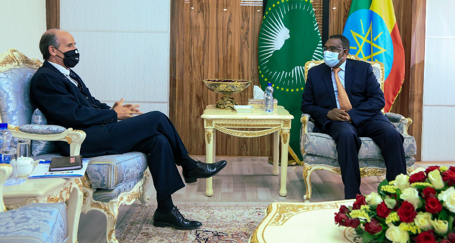 Deputy PM Demeke Bids Farewell to Outgoing Israeli Ambassador to ...