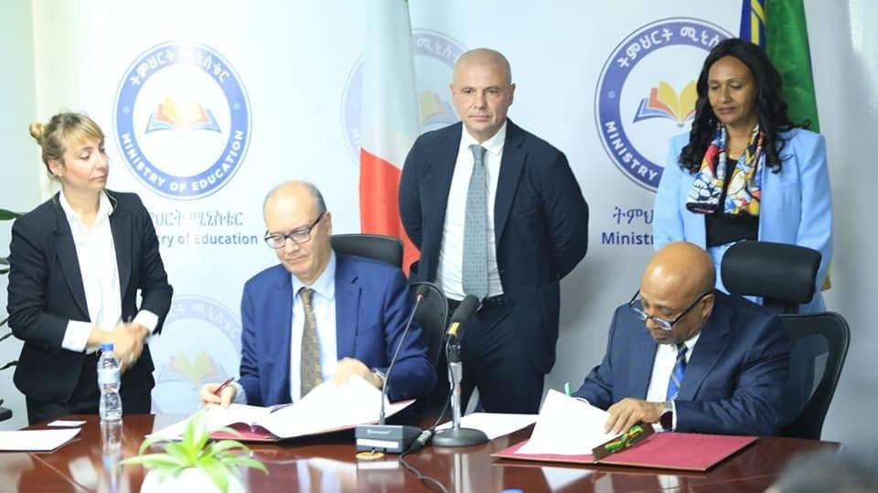 Italian, Ethiopian Ministries Sign MoU that Fosters Education ...