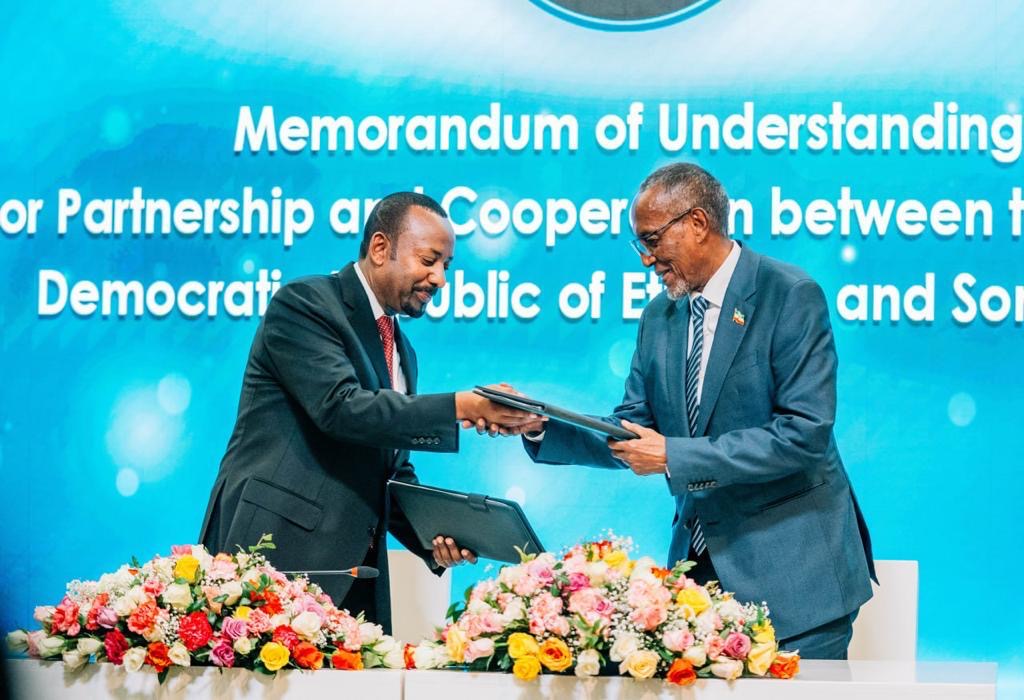 Ethiopia Inks MoU with Somaliland for Access to Seaport - ENA English - ENA