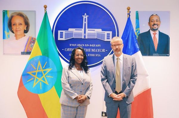 Mayor of Addis Ababa Adanech Abiebie Holds Discussion with French ...
