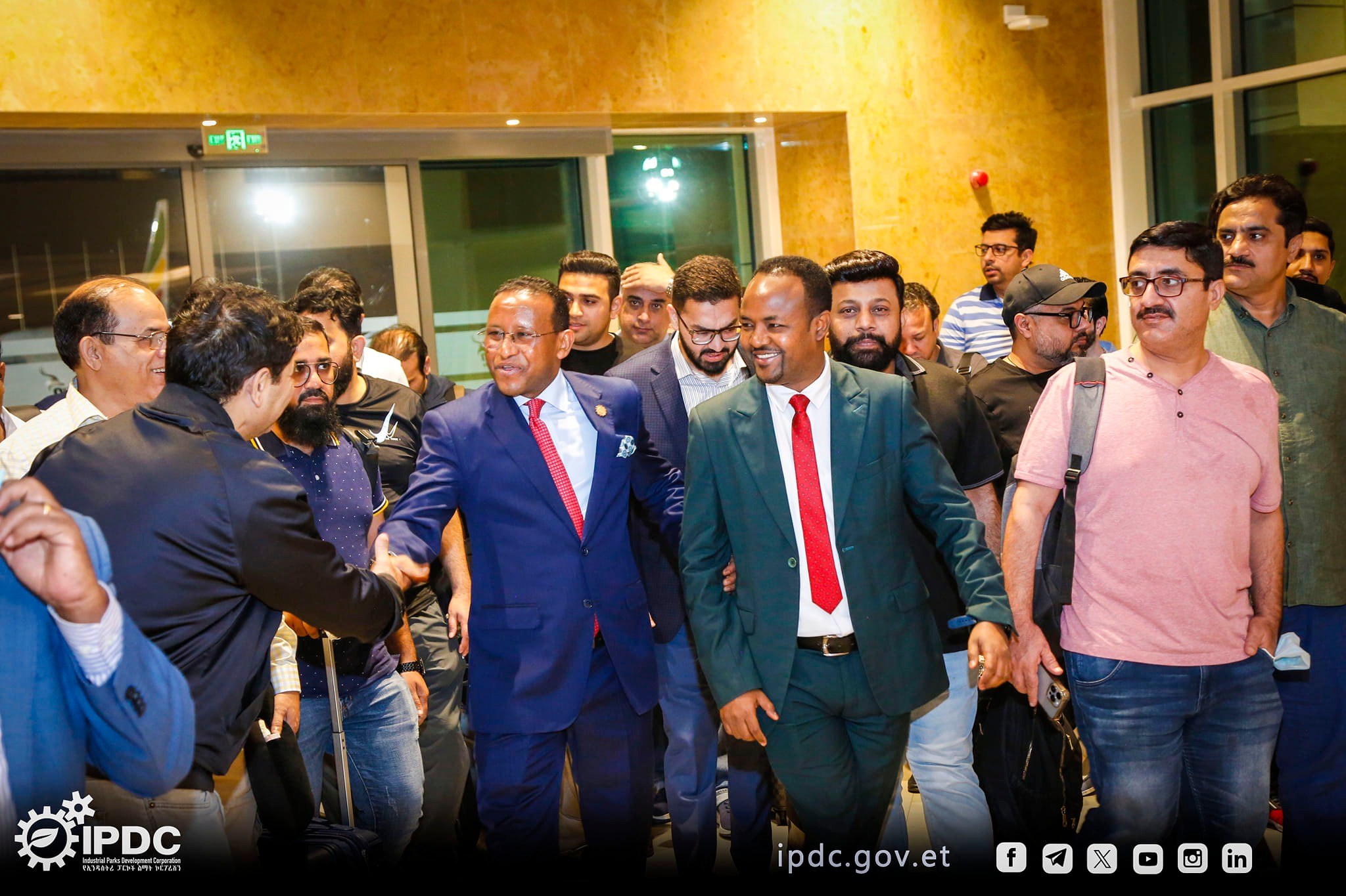 Pakistani Investment Delegation Arrives in Addis Ababa - ENA English - ENA