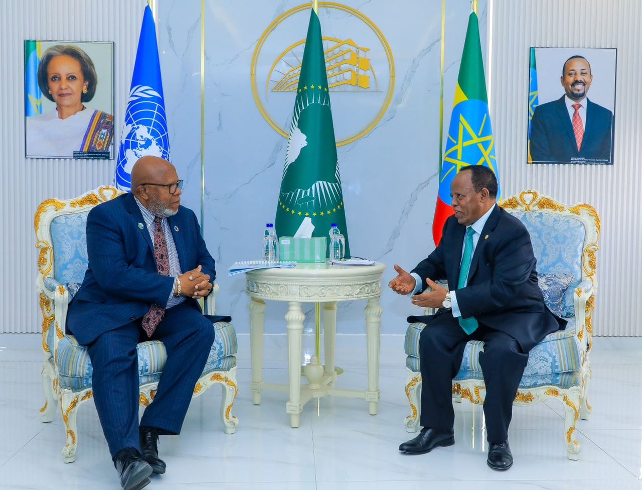 Ethiopia, UN Discuss Global Issues & Reform Needs - ENA English - ENA