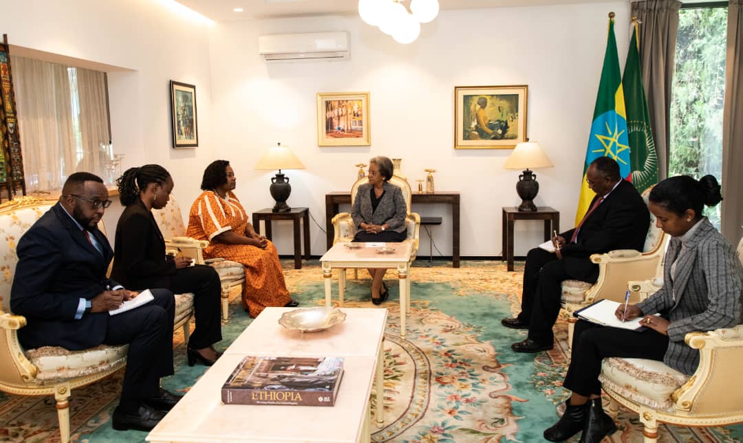 President Sahle-Work Bids Farewell to Namibian Ambassador, AfDB ...