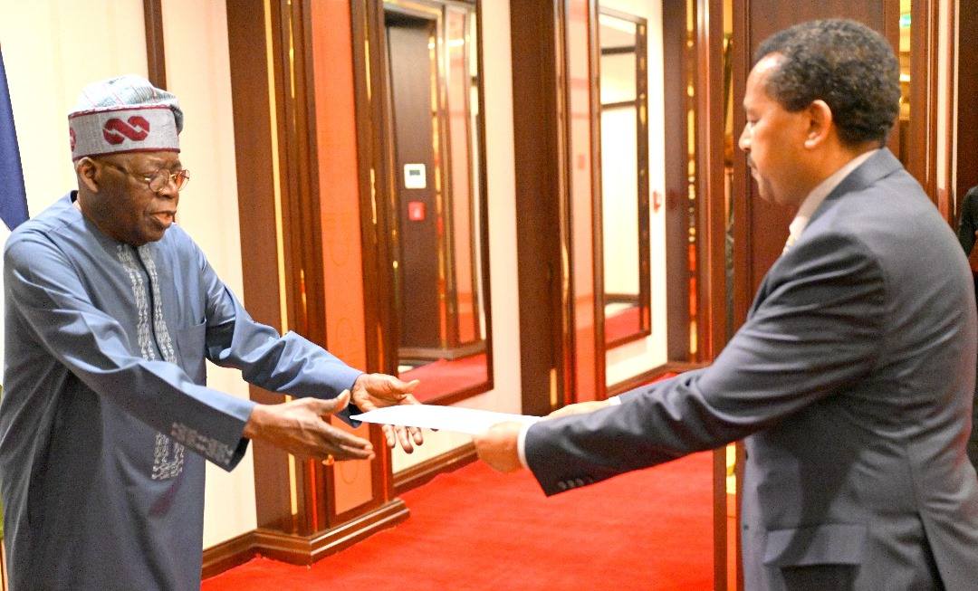 Ethiopia’s Ambassador Presents Letters of Credence to the President of ...