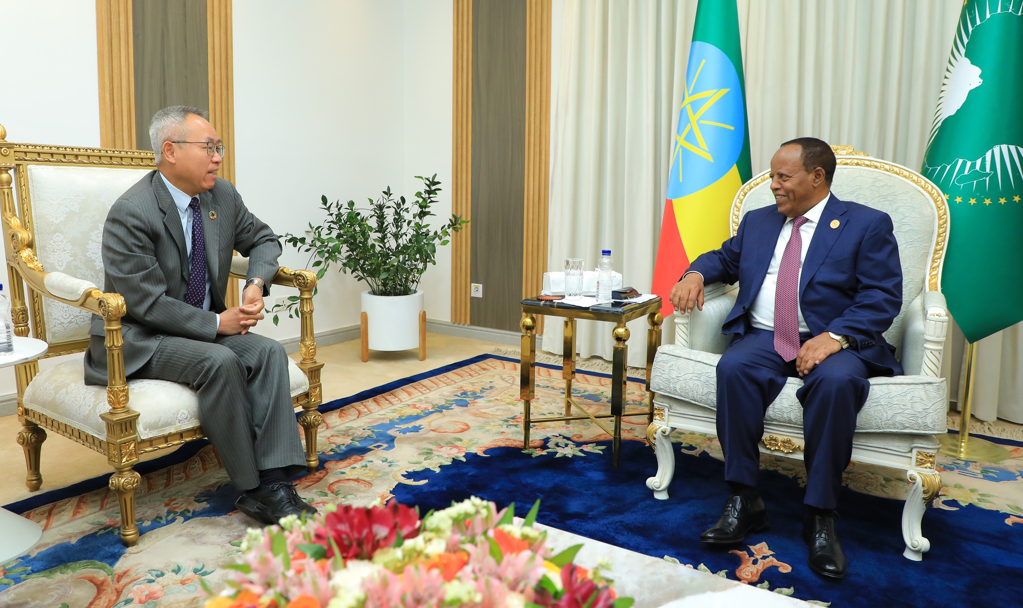 Ethiopia’s President Taye Holds Talks With UN Official Li Junhua on Dev ...