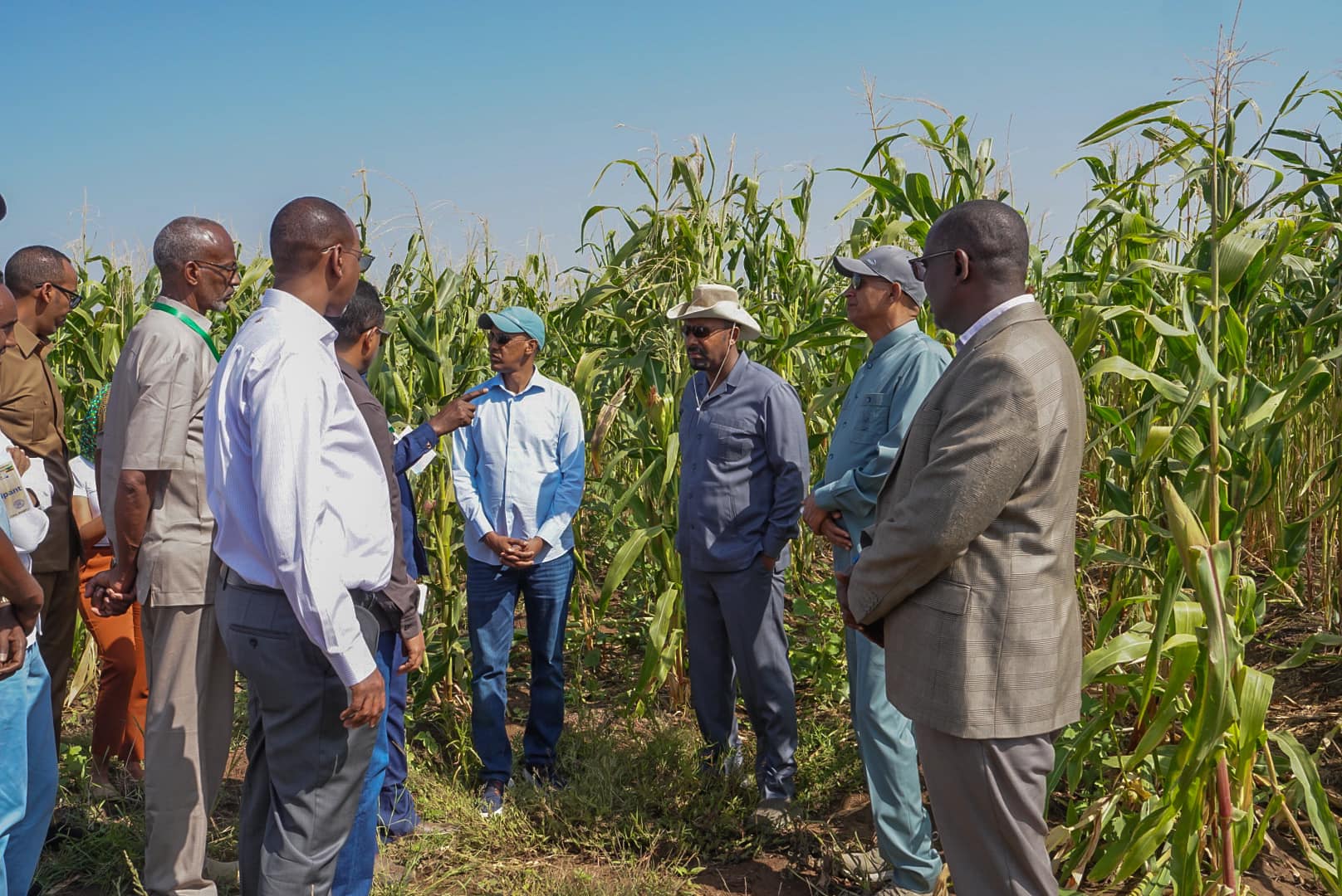 Prime Minister Abiy Ahmed Observes Irrigated Land in Somali Region ...