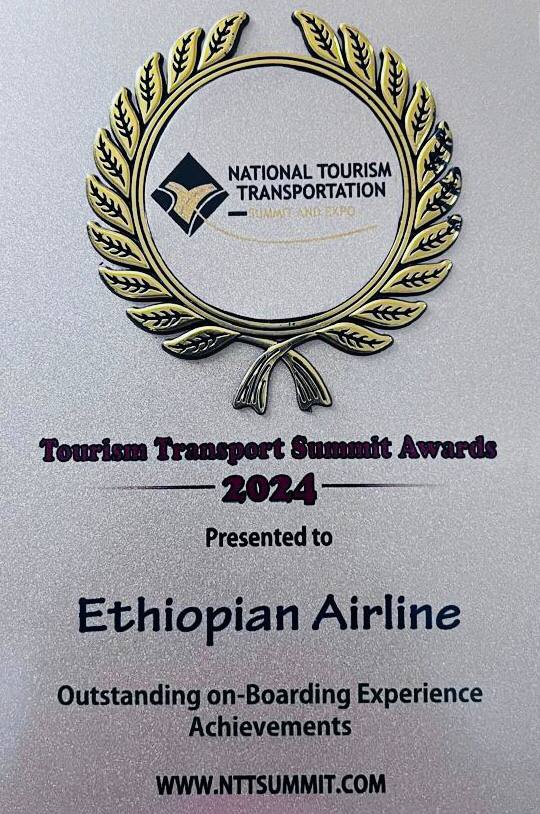 Ethiopian Receives Outstanding Onboarding Experience Achievements Award ...