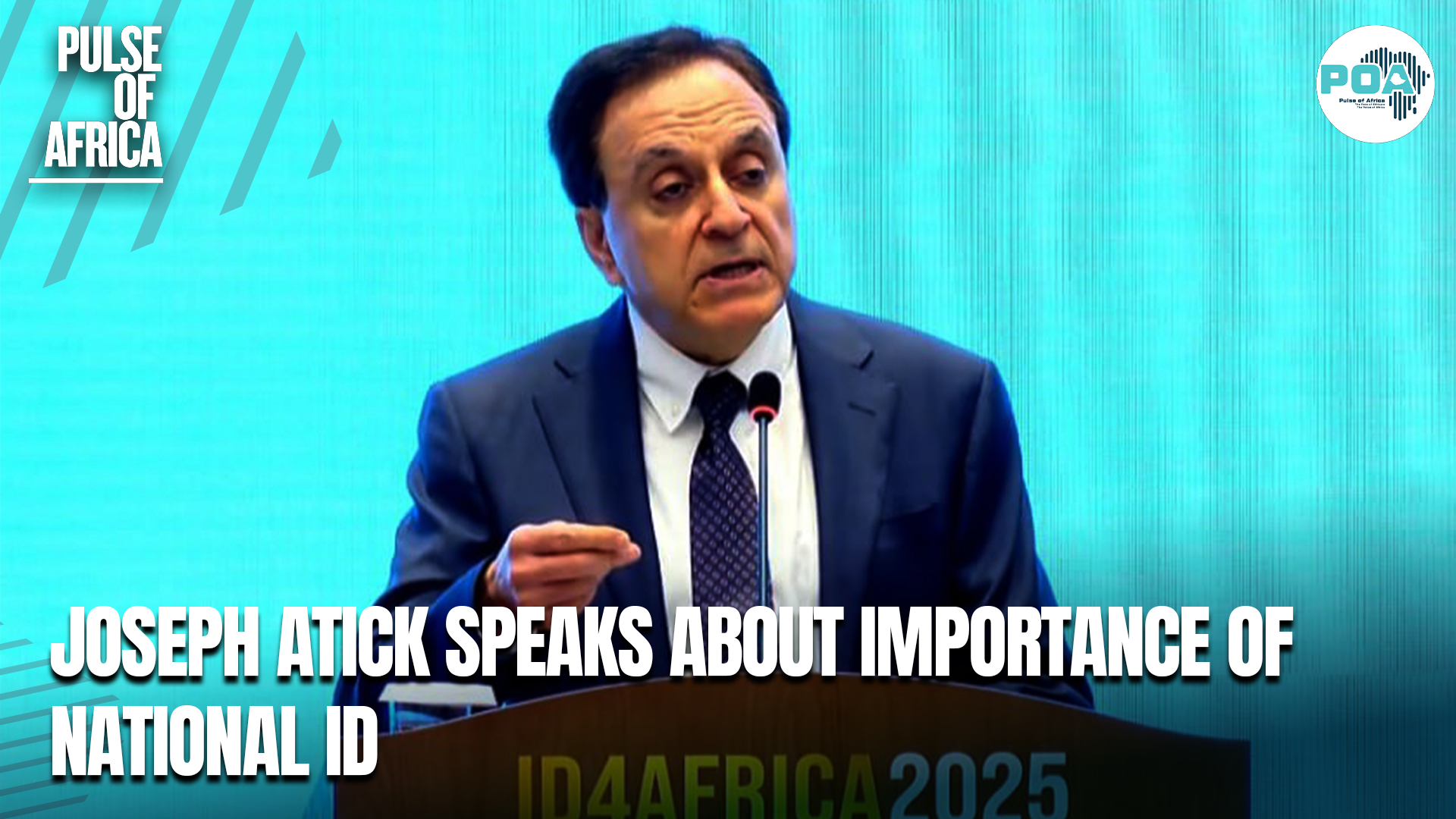 Executive Chairman of ID4Africa, Joseph Atick Speaks About Importance ...
