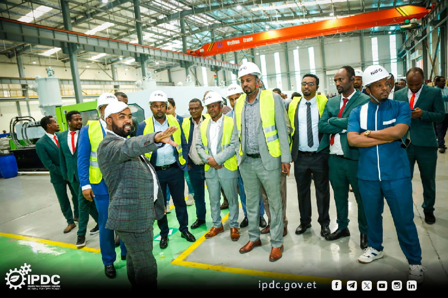 Plumping System Factory Built with 14.5 Mil USD Inaugurated - ENA English - ENA