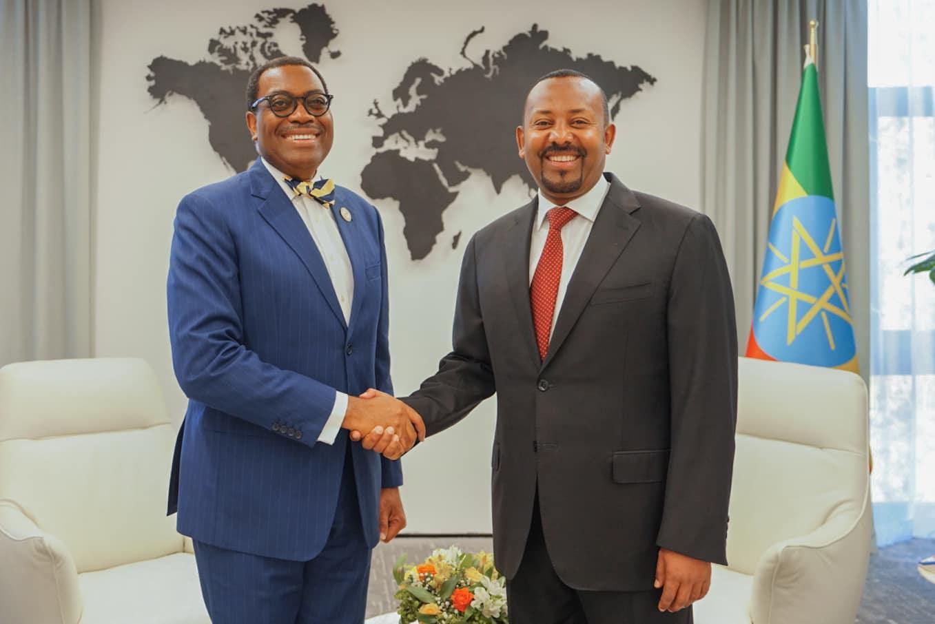 PM Abiy Confers With President of AfDB - ENA English - ENA