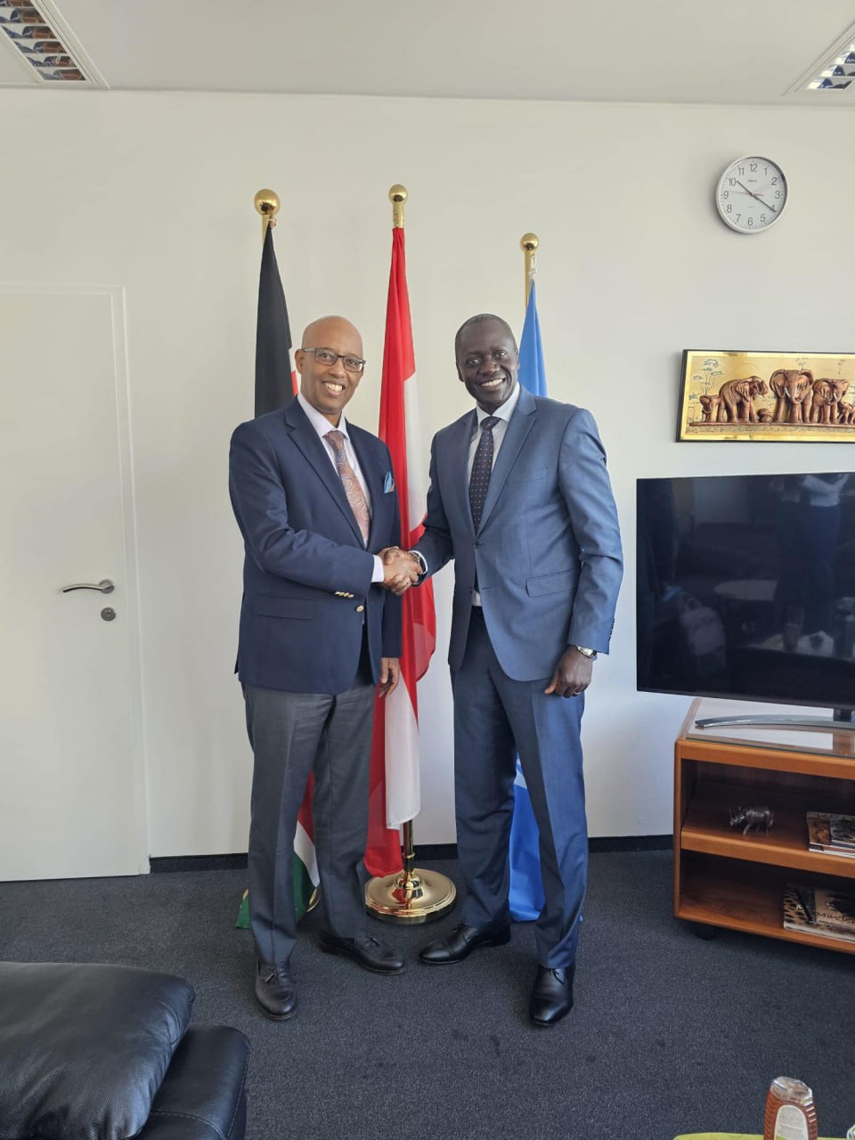 Diplomats Discuss on Enhancing African Unity, Collaborations - ENA ...