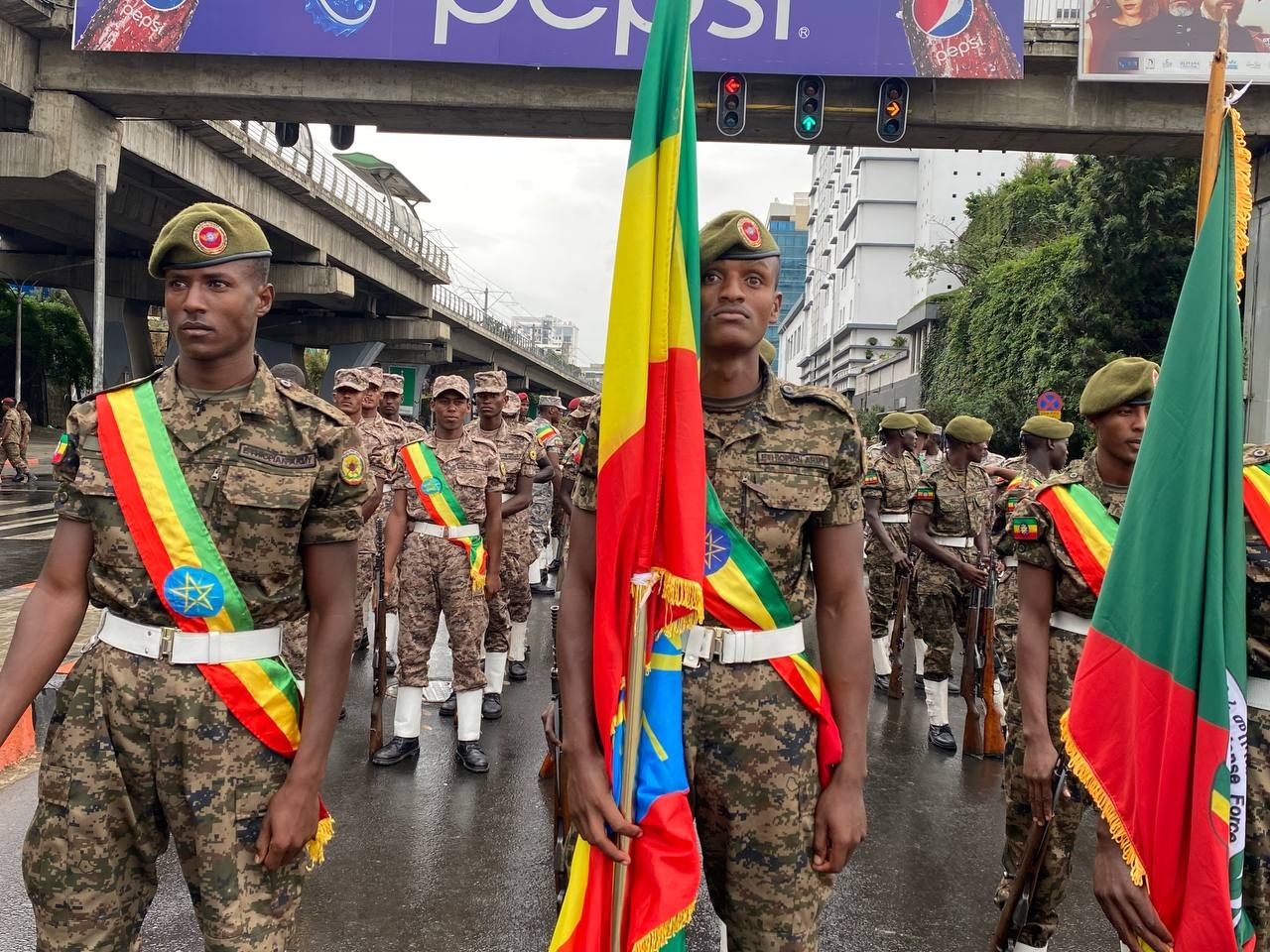 ENDF Celebrating 116th National Army Day - ENA English - ENA