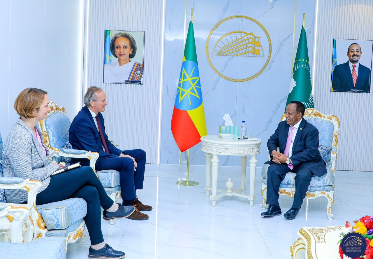 FM Taye Bids Farewell to German Ambassador in Ethiopia - ENA English - ENA
