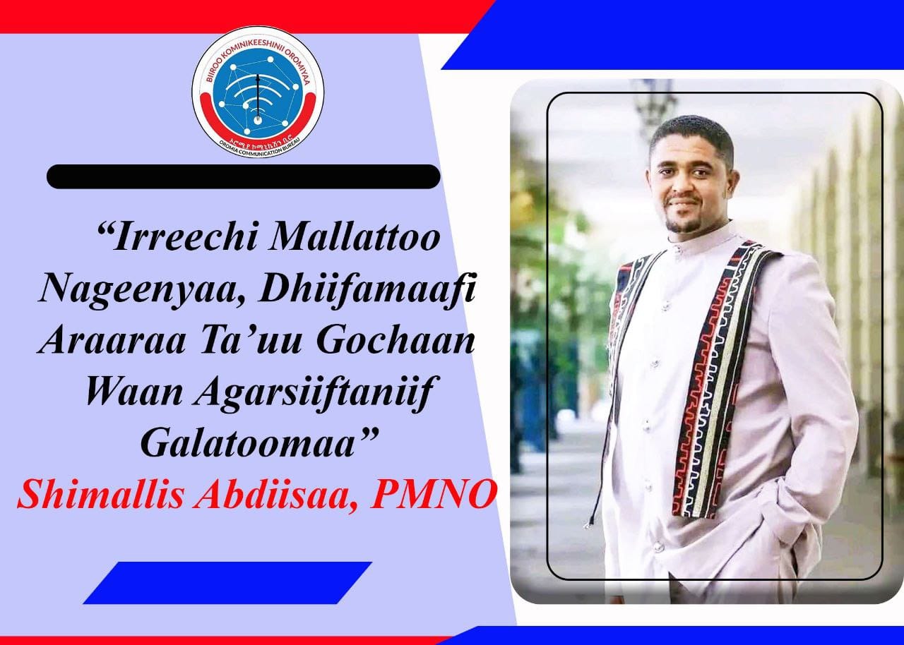 "Irreechi Mallattoo Nageenyaa, Dhiifamaa fi Araaraa Ta'uu Gochaan Waan ...