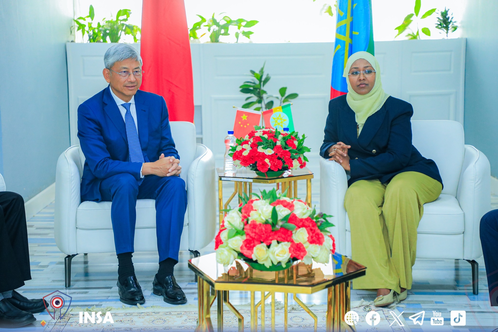 Itoophiyaa fi Chaayinaan damee nageenya saayiberii irratti tumsa qaban ...