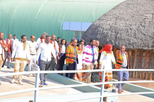 Ministirri Caaltuu Saanii hojiiwwan misoomaa magaalaa Arbaa Minci ...