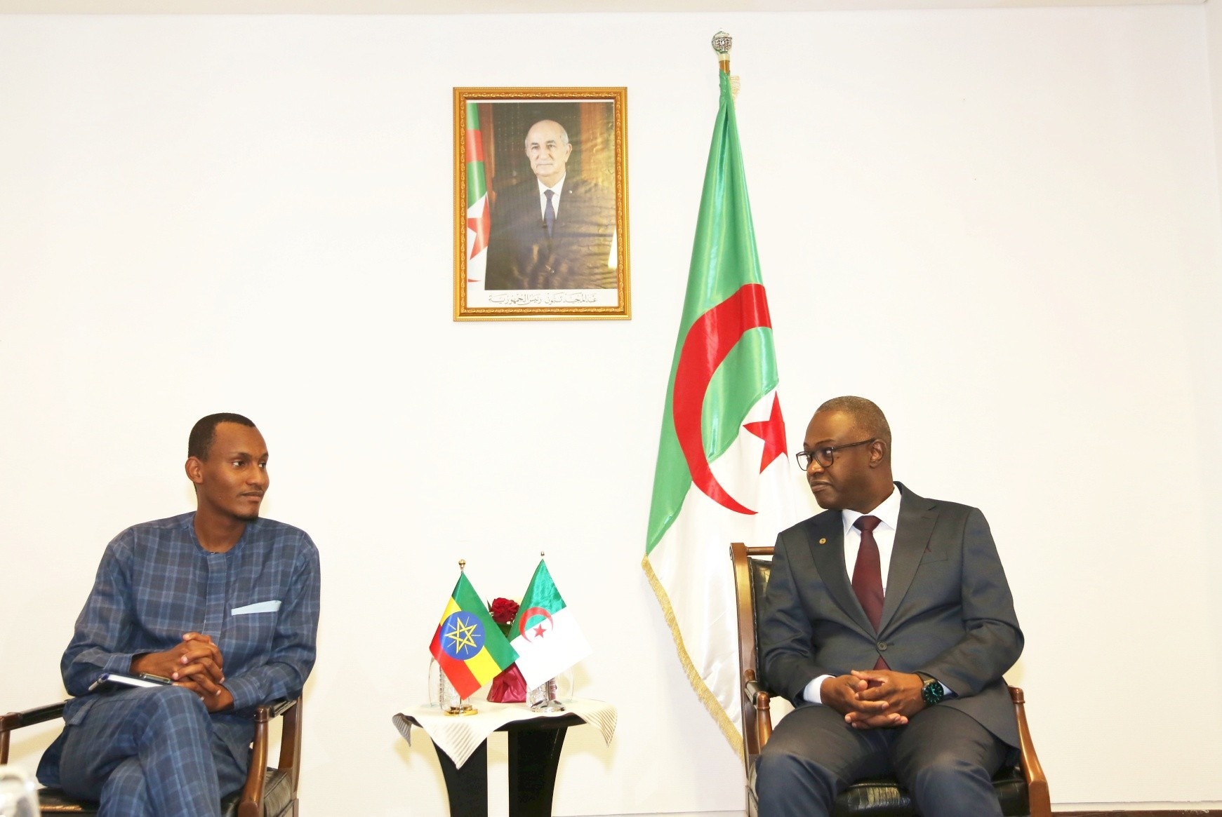 L'Éthiopie et l'Algérie ont convenu de travailler ensemble dans le ...