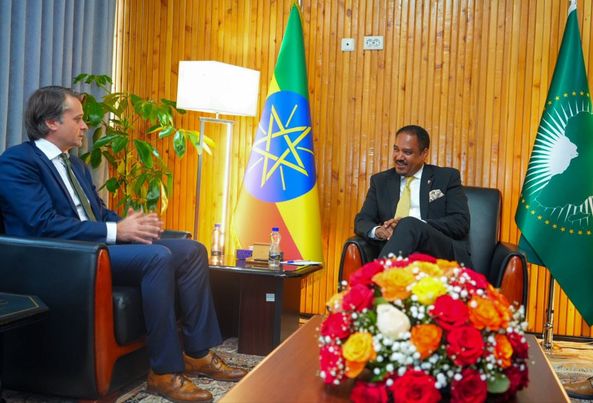 L'ambassadeur Misganu s'est entretenu avec l'envoyé spécial de l ...