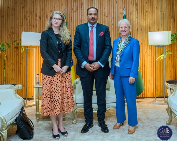 L’ambassadeur Misganu Arga s'est entretenu avec l'envoyée spéciale ...