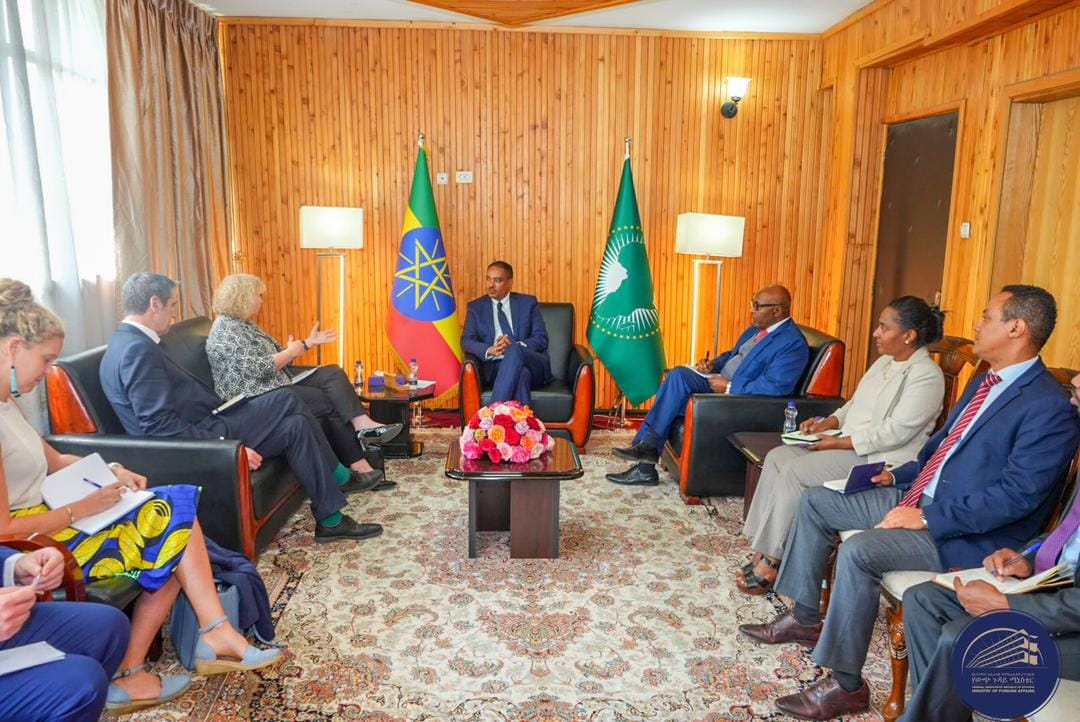 Foreign Affairs State Minister Confers with UK Special Envoy to Horn of ...