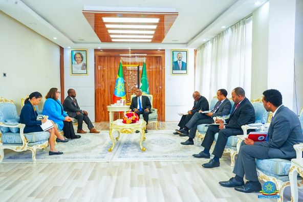 DPM, FM Demeke Receives New Ambassador of U.S. to Ethiopia - ENA ...