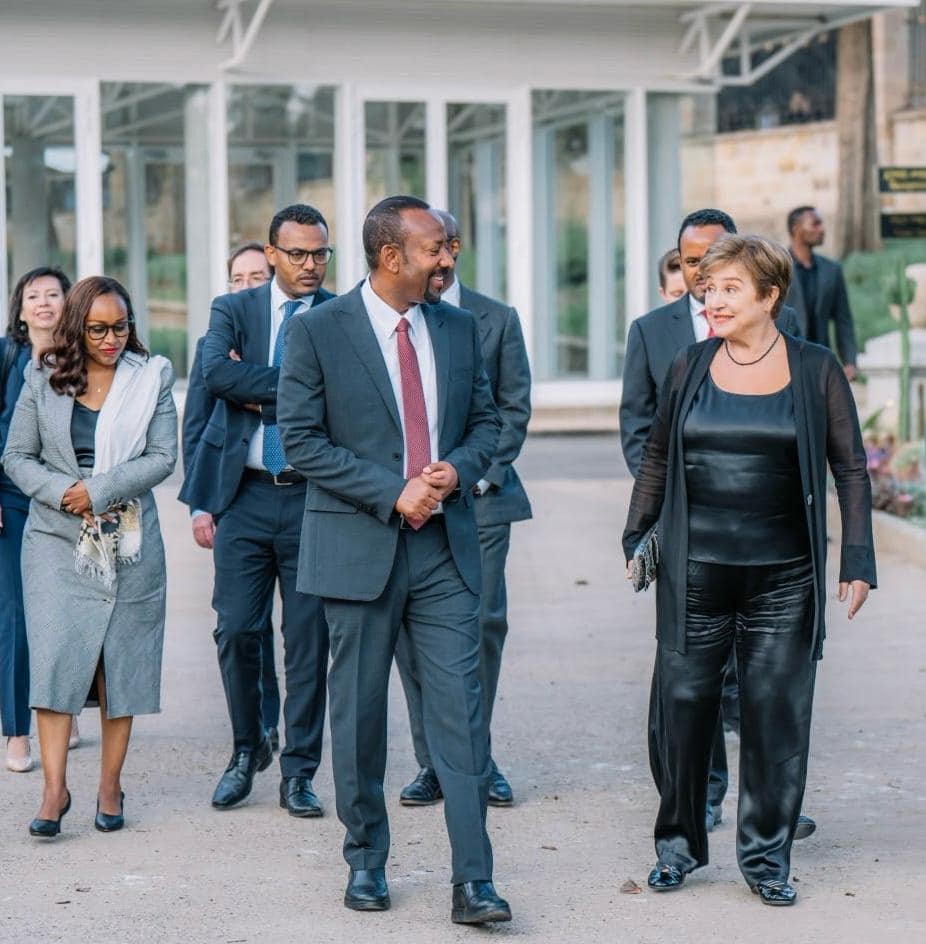 IMF Managing Director Visits Adwa Victory Memorial Museum - ENA English ...