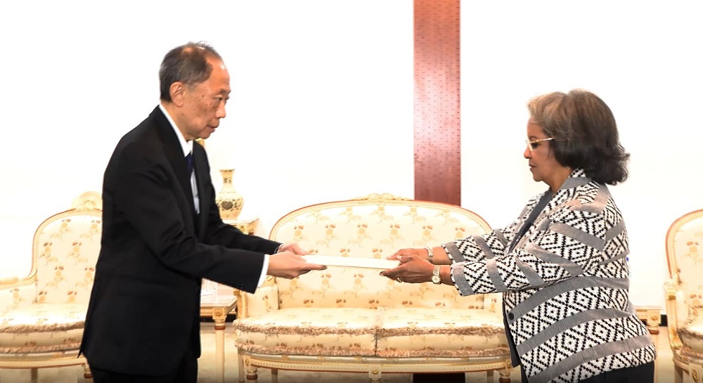 President Receives Credentials of 11 Ambassadors - ENA English - ENA