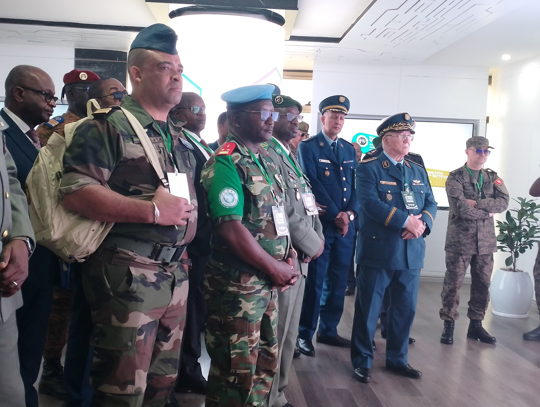 African Defense Ministers Visit INSA in Addis Ababa - ENA English - ENA