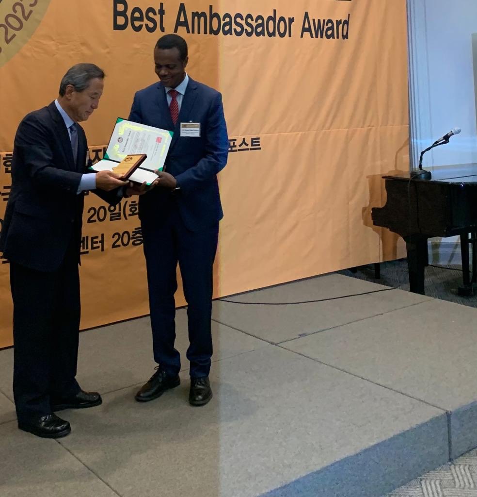 Ethiopia’s Ambassador to South Korea, wins “2023 Best Ambassador” Award ...