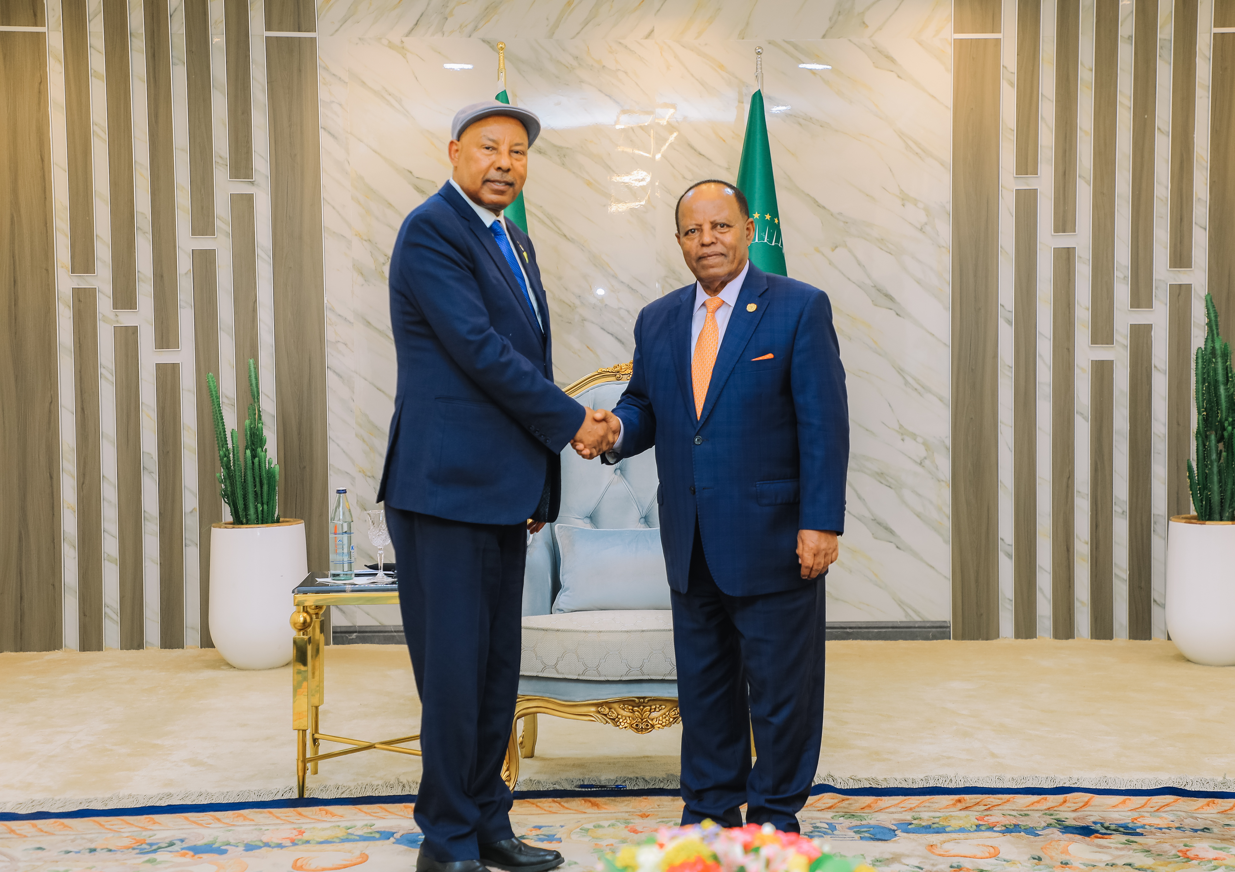 President Taye Bids Farewell to Bangladesh Ambassador, Holds Courtesy ...