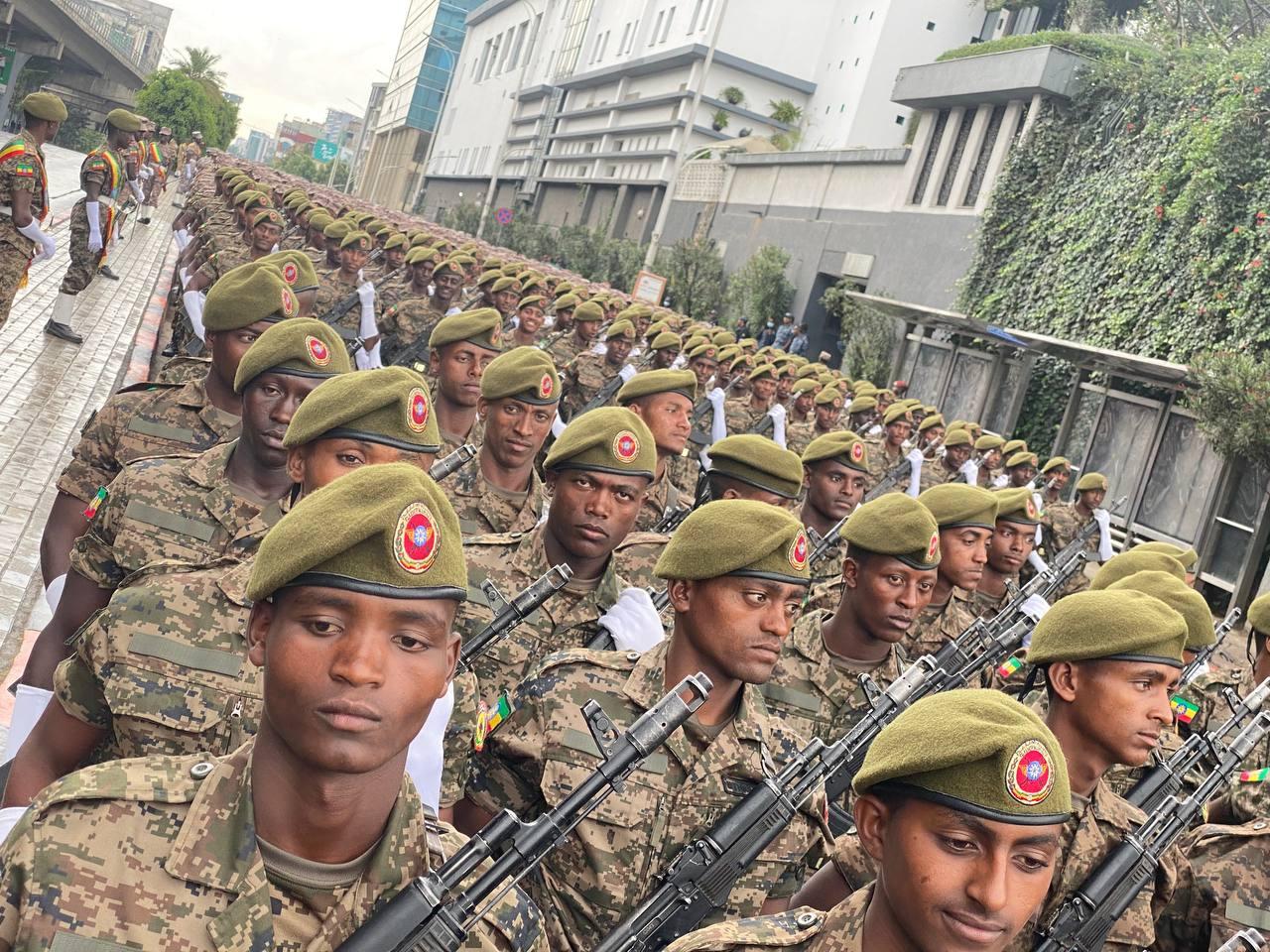 ENDF Celebrating 116th National Army Day - ENA English - ENA