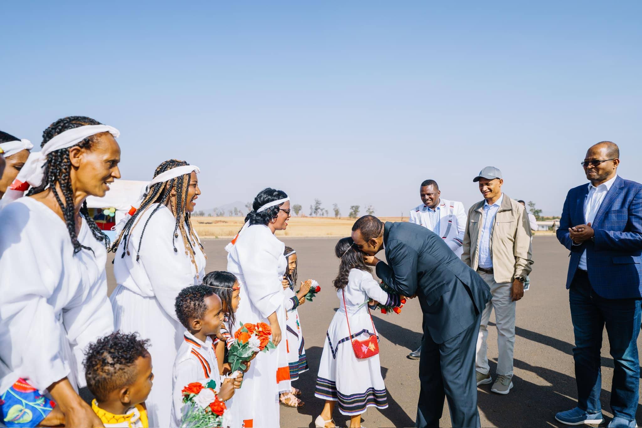PM Abiy Is in Nekemte, Oromia Region - ENA English - ENA