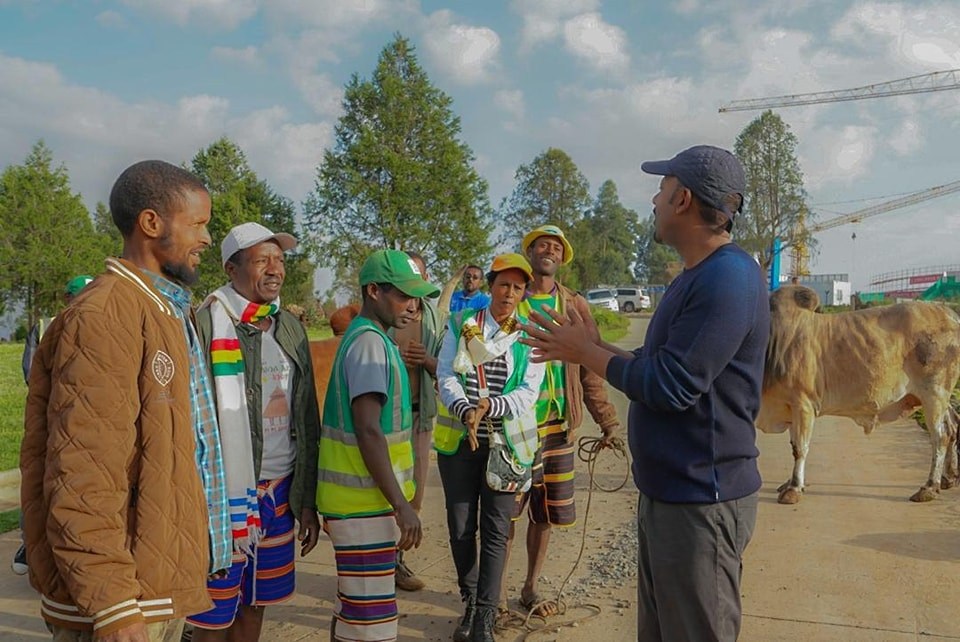 PM Abiy Says Public Spirit for Planting Is High - ENA English - ENA