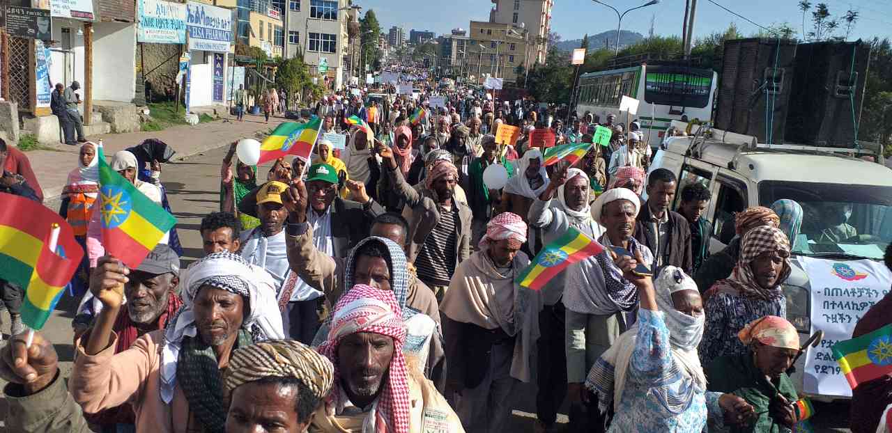 Nageenya naannoo keenyaaf gamtaan nidhaabanna-jiraattota magaalaa Dasee ...