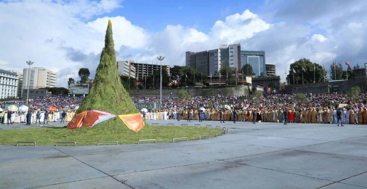 Ethiopian Christians Celebrating ‘Demera’ Bonfire | Satenaw: Ethiopian ...
